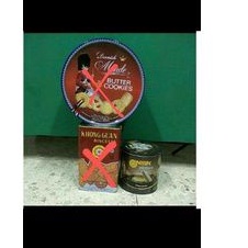 Jual Kaleng Kosong Bekas isi biskuit Khonghuan Danish Monde Nissin Roma ...