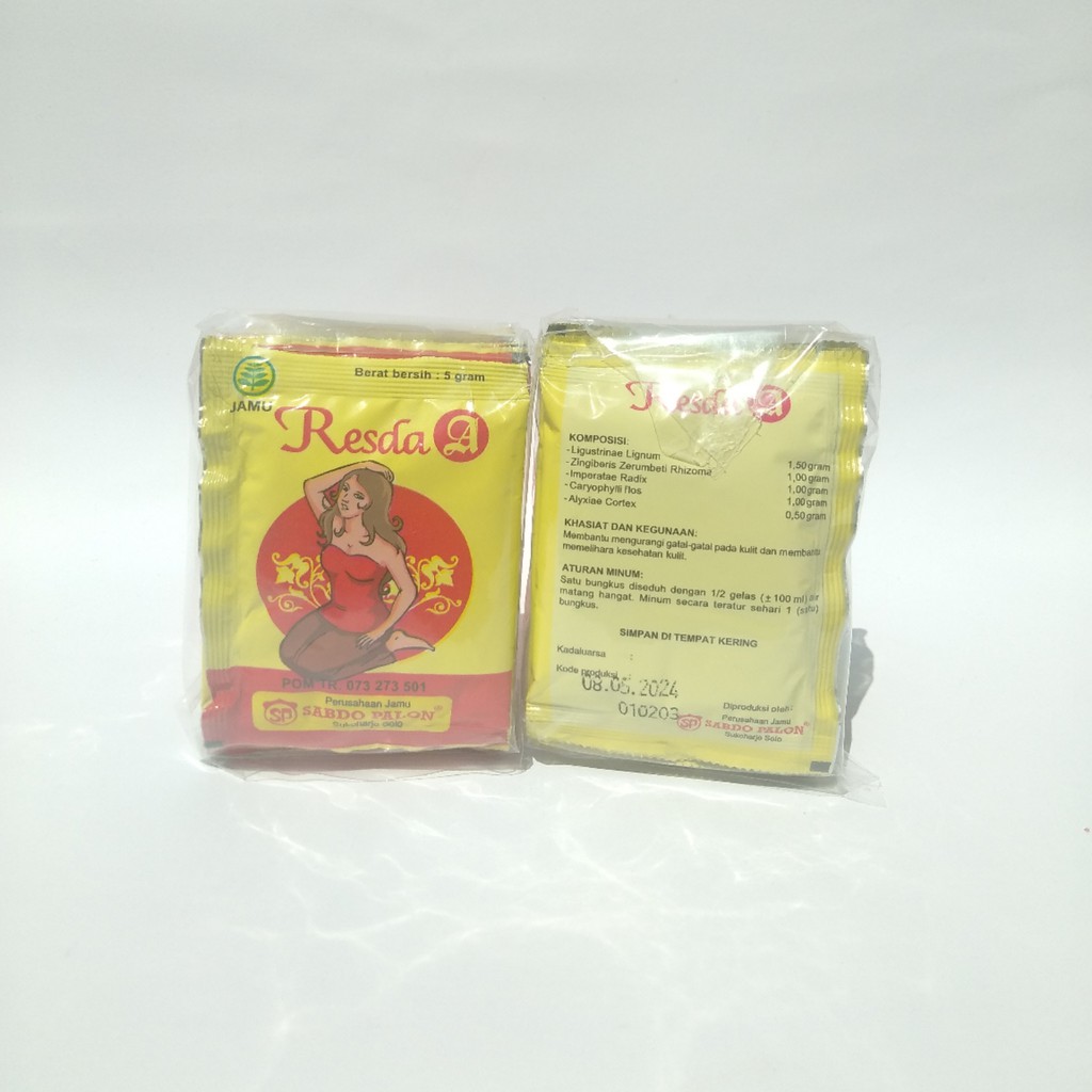 Jual Jamu Tradisional Resda Bersih Darah Sabdo Palon Isi 10 Bungkus ...