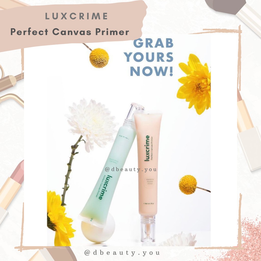 Jual LUXCRIME Canvas Primer - Hydro Blur Finish / Mattifying Poreless ...