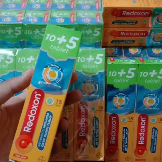 Jual REDOXON EFF 15 tablet vit C 1000 MG | Shopee Indonesia