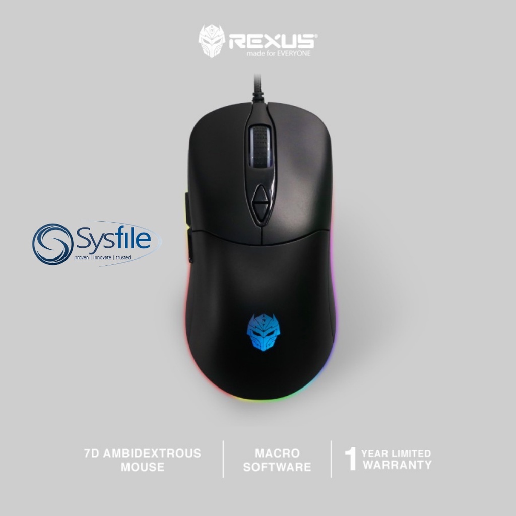 Jual Rexus Mouse Gaming Xierra G11 ( Free Packing ) | Shopee Indonesia