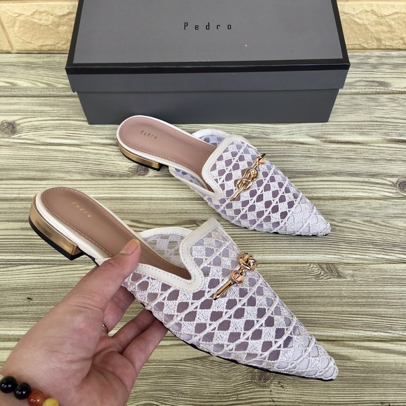 Jual Sepatu Pedro Gold Knot Mules PDR-305 | Shopee Indonesia