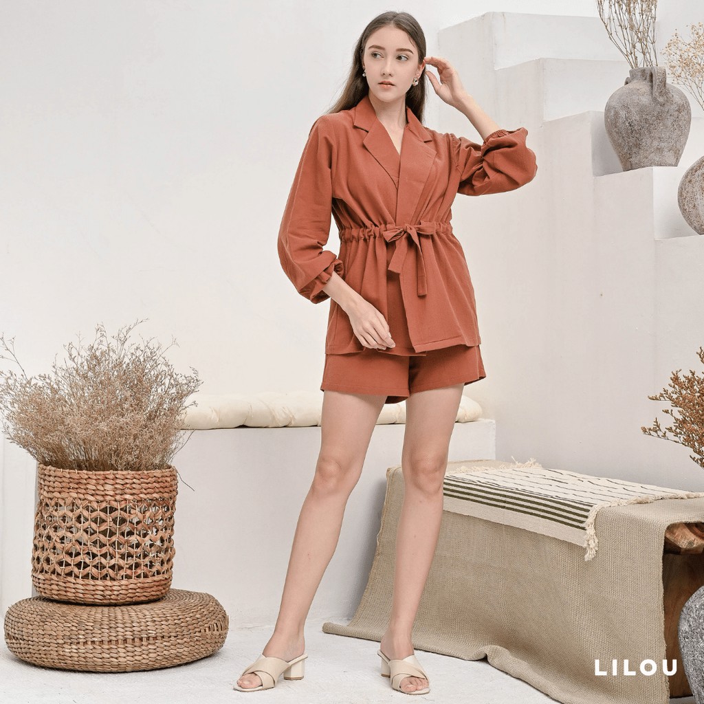 Jual Mina Set in Terracota | Shopee Indonesia