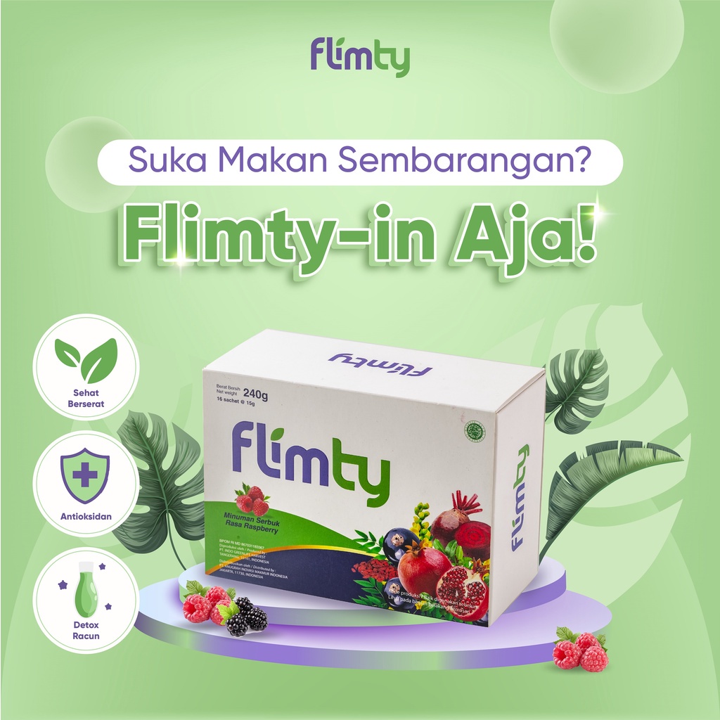 Jual Flimty Fiber 1 Box 16 sachet | Detox | Antidioksidan Rasa ...