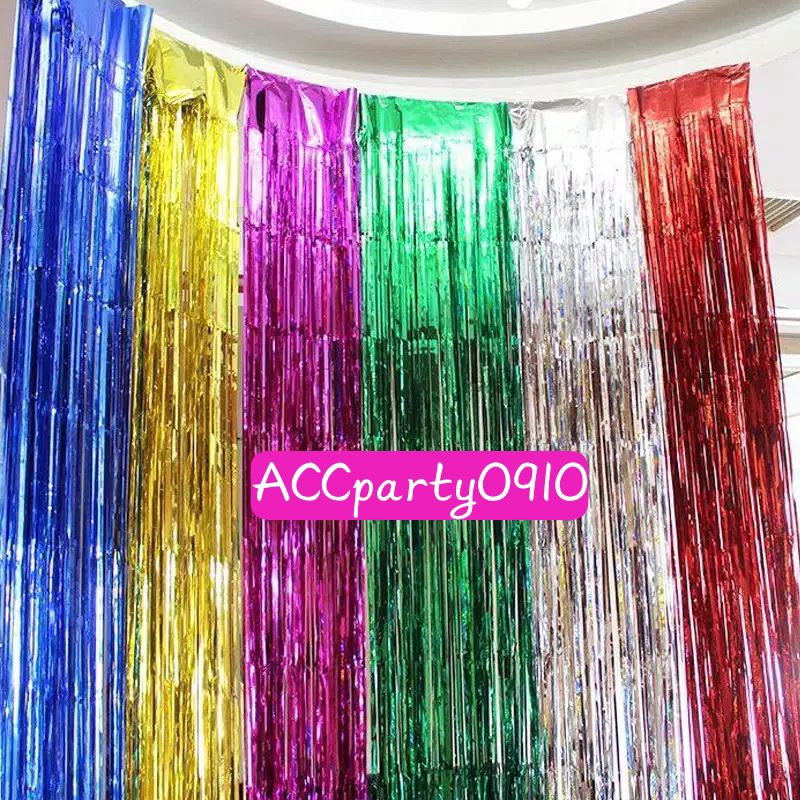 Jual Tirai Rumbai Plastik / Tirai Rumbai Pesta / Tirai Rumbai Ulang ...