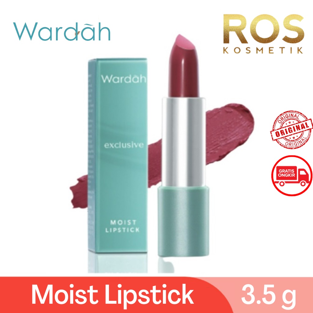 Jual Wardah Exclusive Moist Lipstick 3.5 g | Shopee Indonesia
