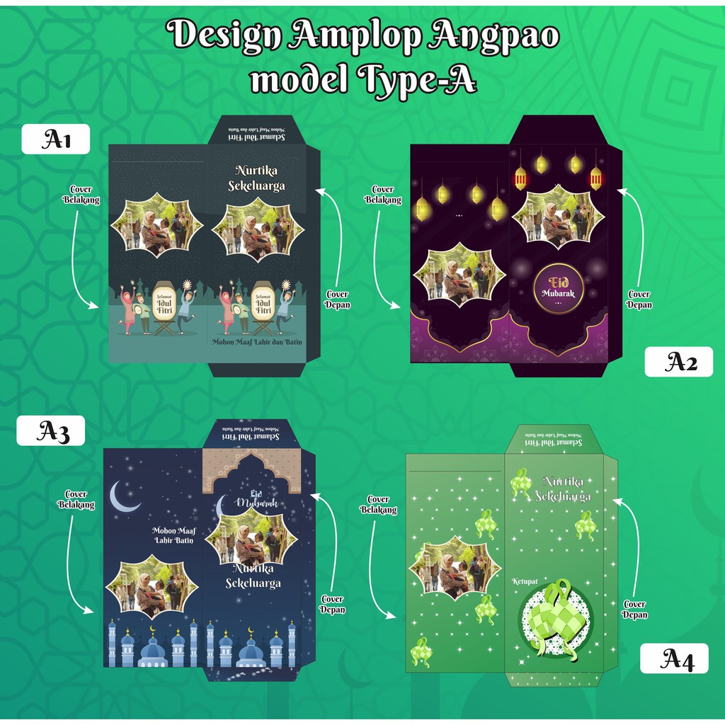 Jual ANGPAO LEBARAN CUSTOM BISA PAKAI FOTO & NAMA | Shopee Indonesia