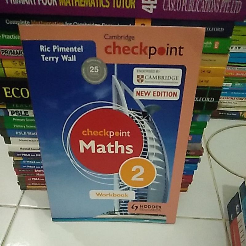 Jual CHECKPOINT MATHS 2 WORKBOOK NEW EDITION | Shopee Indonesia