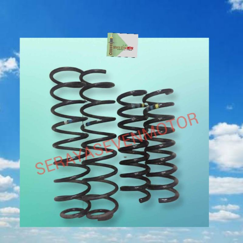 Jual coil spring per keong mercy mercedes benz w211 original 4pc ...