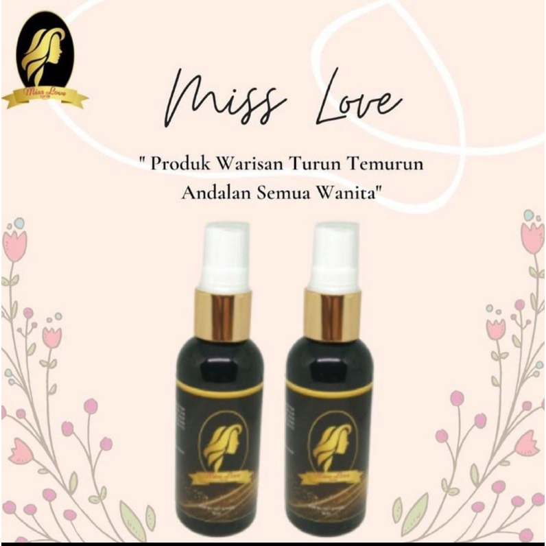Jual Miss Love / Miss love spray / program hamil / miss v / Keputihan ...