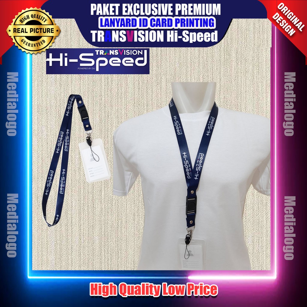 Jual TRANSVISION HI-SPEED Lanyard Id Card Printing - PAKET LENGKAP ...