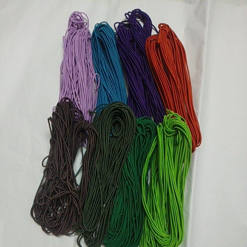 Jual Karet strap/ karet sengkelit 2mm harga per 1/2mtr Part 1 | Shopee ...