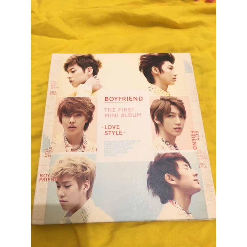 Jual [ALBUM KPOP] Boyfriend “The First Mini Album - Love Style ...