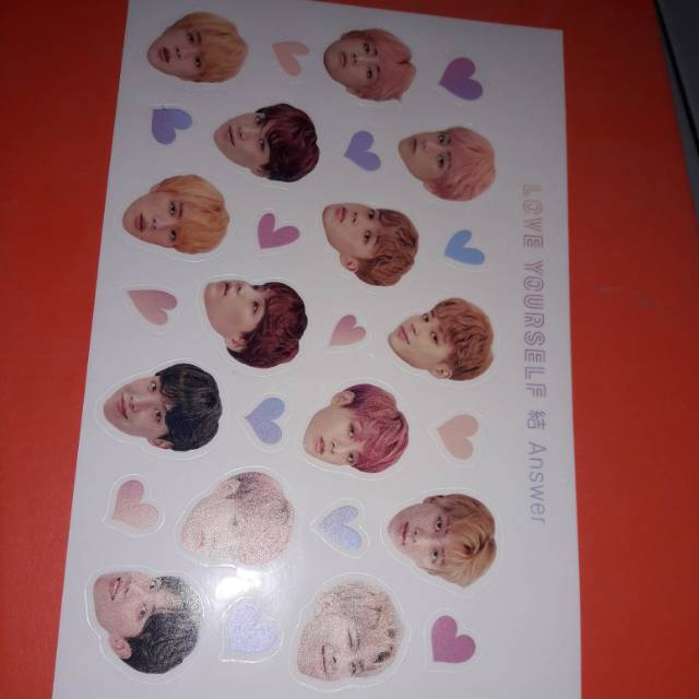 Jual Stiker Album LY Answer | Shopee Indonesia