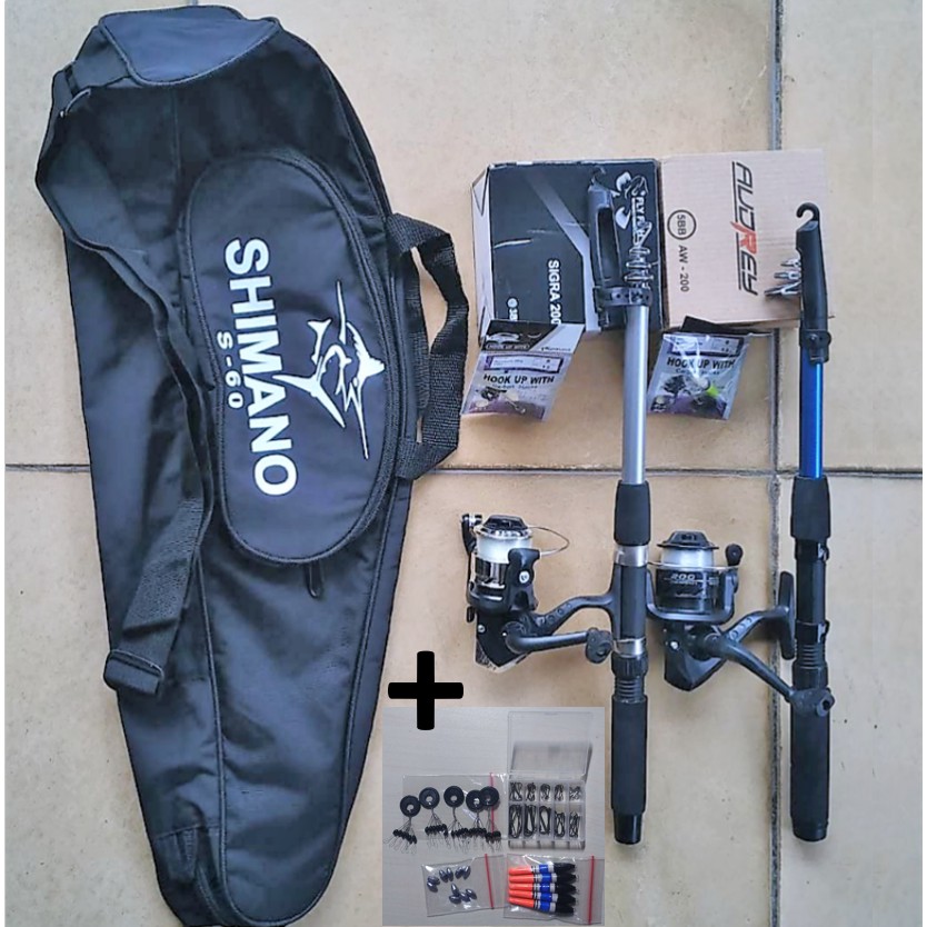 Jual OBRAL SET PANCINGAN SIAP PAKAI DISKON SET PERALATAN PANCING REEL ...