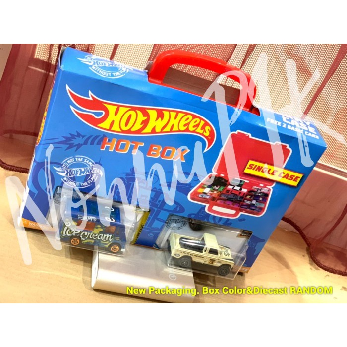 Jual Ds0222V Hot Wheels Hot Box Carry Case Single (Isi 2Pcs Hot Wheels ...