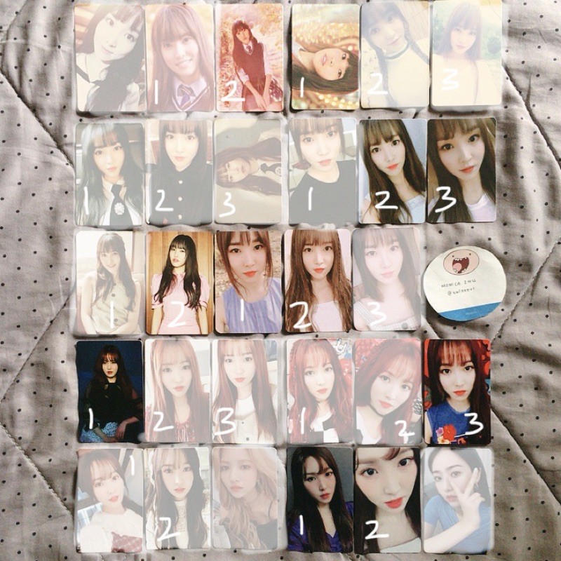 Jual GFRIEND YUJU SINB SOWON PHOTOCARD | Shopee Indonesia