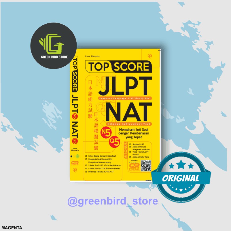 Jual BUKU TOP SCORE JLPT - NAT JAPANESE LANGUAGE PROFICIECY TEST ...