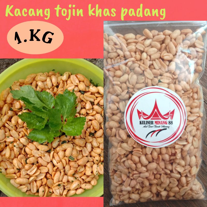 Jual KACANG TOJIN SANTAN.~(kemasan.1kg)/kacang bawang padang~MADE BY ...