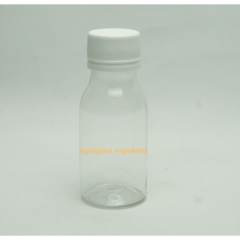 Jual Botol Sirup 60 ml Natural PET Tutup Alumunium /Botol Obat Batuk | Shopee Indonesia