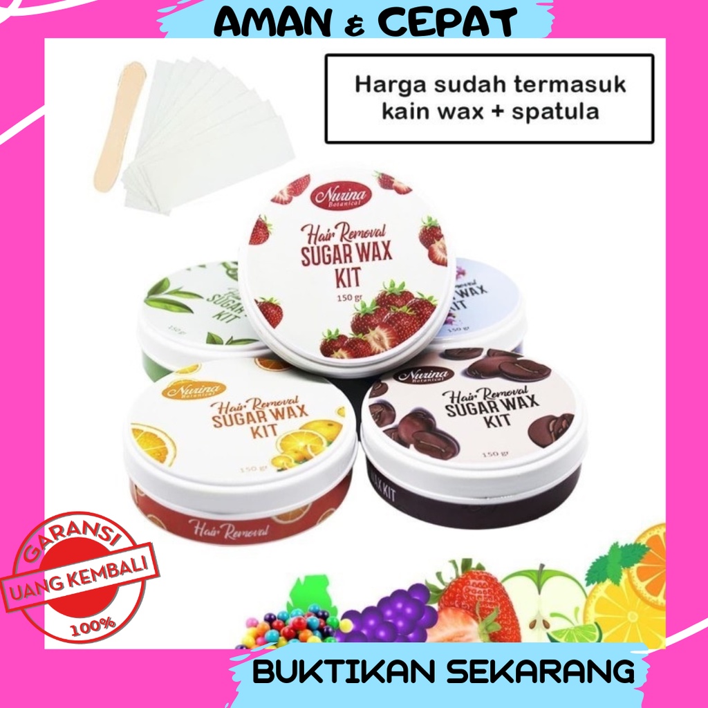 Jual SUGAR WAXING KIT / PENGHILANG BULU RAMBUT KETIAK TANGAN DAN KAKI ...