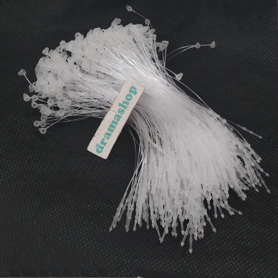 Jual loop pin lock pins tali plastik hang tag merk label baju sedang ...