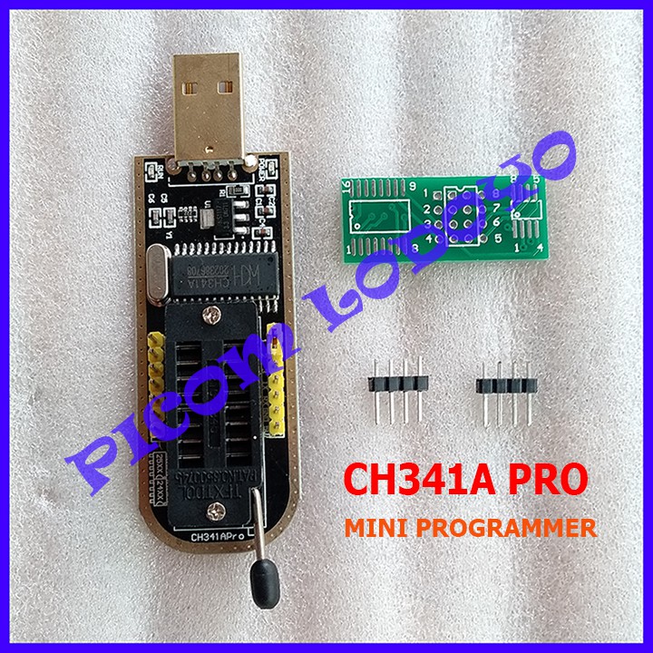 Jual CH341 Pro New Black Edition Mini Programmer Flash Memory Support TTL CH341B | Shopee Indonesia