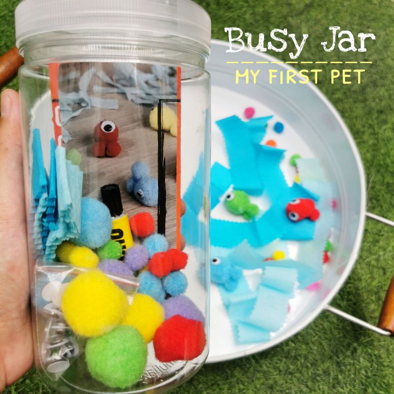 Jual Busy jar / my first pet / mainan edukasi / DIY / montessori ...