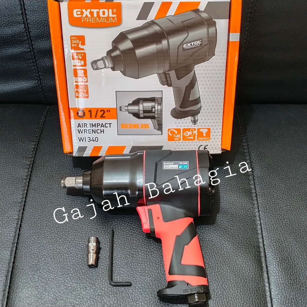 Jual Air impact 1/2 inch Mesin alat buka pasang baut roda motor mobil 1 ...