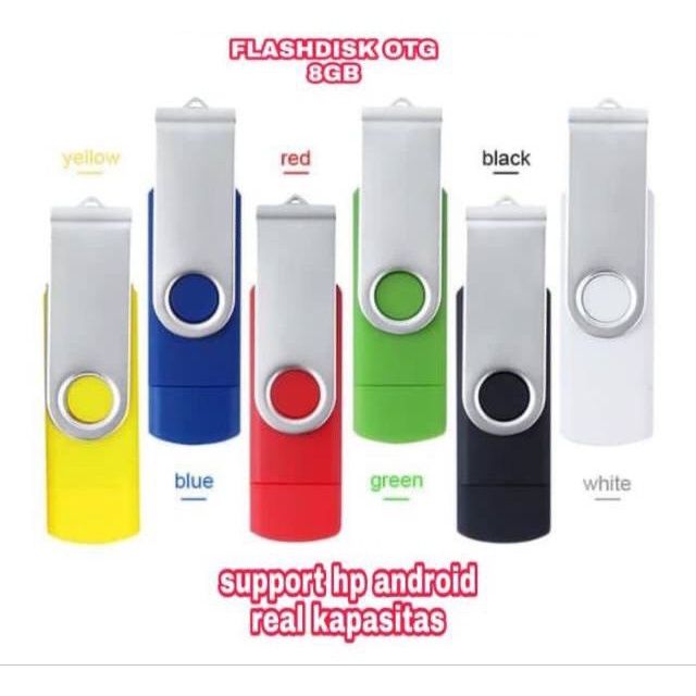 Jual flashdisk otg hp mirco warna 4gb 8gb 16gb 32gb / flash driva ultra ...