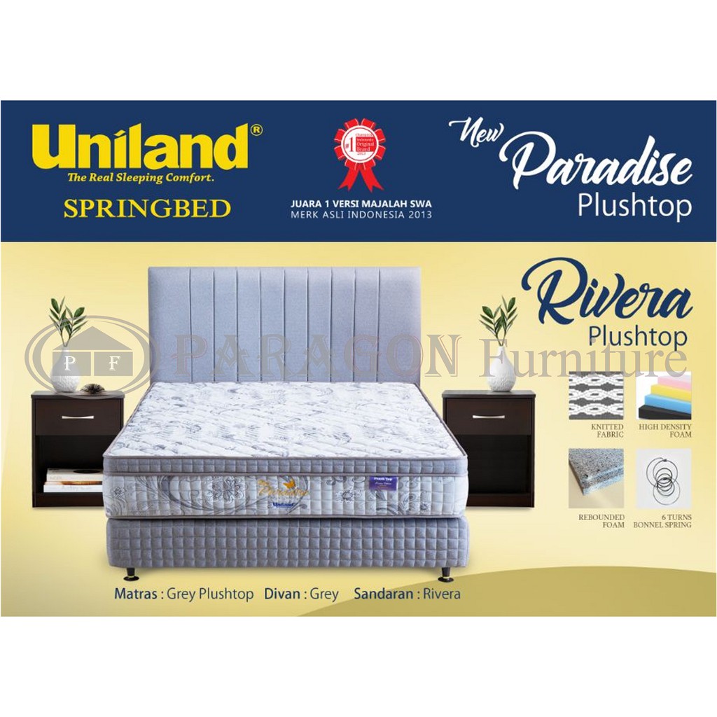 Jual Divan & HB Rivera 120x200 (TANPA KASUR) - Uniland spring bed ...