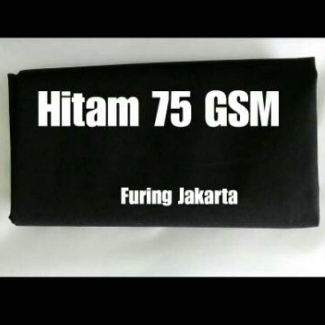 Jual kain furing Hitam 75 gsm,,kain spunbond | Shopee Indonesia