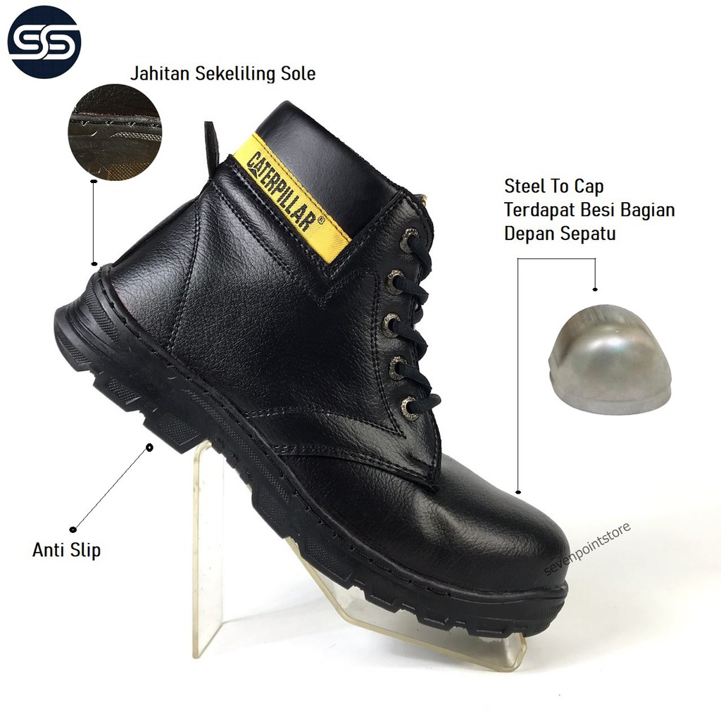 Jual Sepatu Kerja Safety Sedang - Sepatu Safety Boots - Sepatu Kerja ...