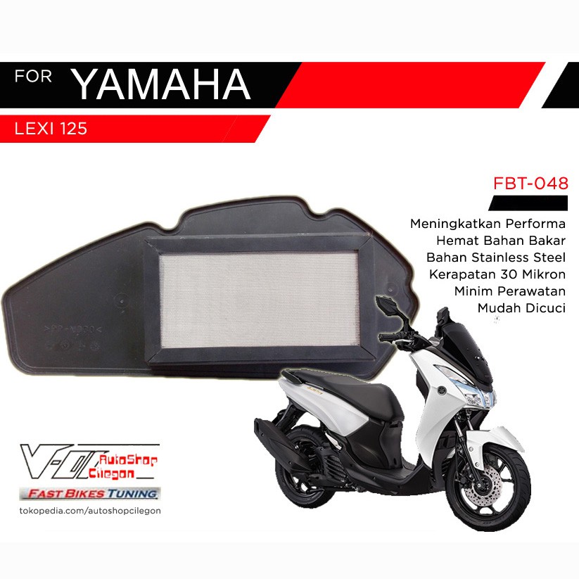 Jual Filter Udara Yamaha Lexi 125 - Fast Bikes Tuning Air Filter ...