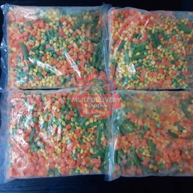 Jual Mix Vegetable Diamond 1000gr | Shopee Indonesia