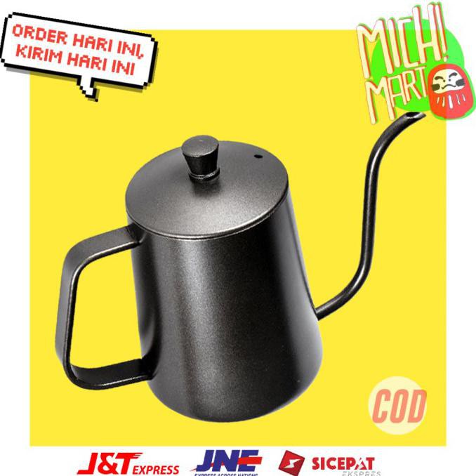 Jual Baru!! OneTwoCups Teko Leher Angsa Coffee V60 Drip Kettle ...