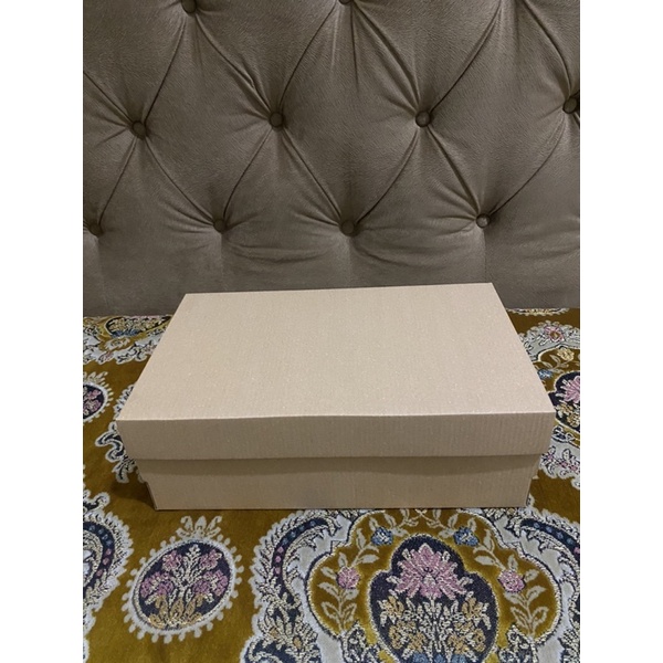 Jual BOX DUS INERBOX KOTAK SEPATU POLOS COKLAT MURAH (MINIMAL ORDER 5 ...