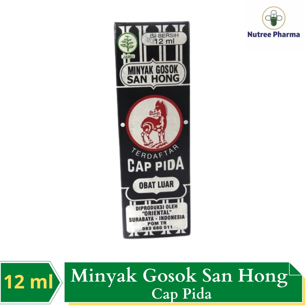 Jual Minyak Gosok San Hong Cap Pida 12 ml | Shopee Indonesia