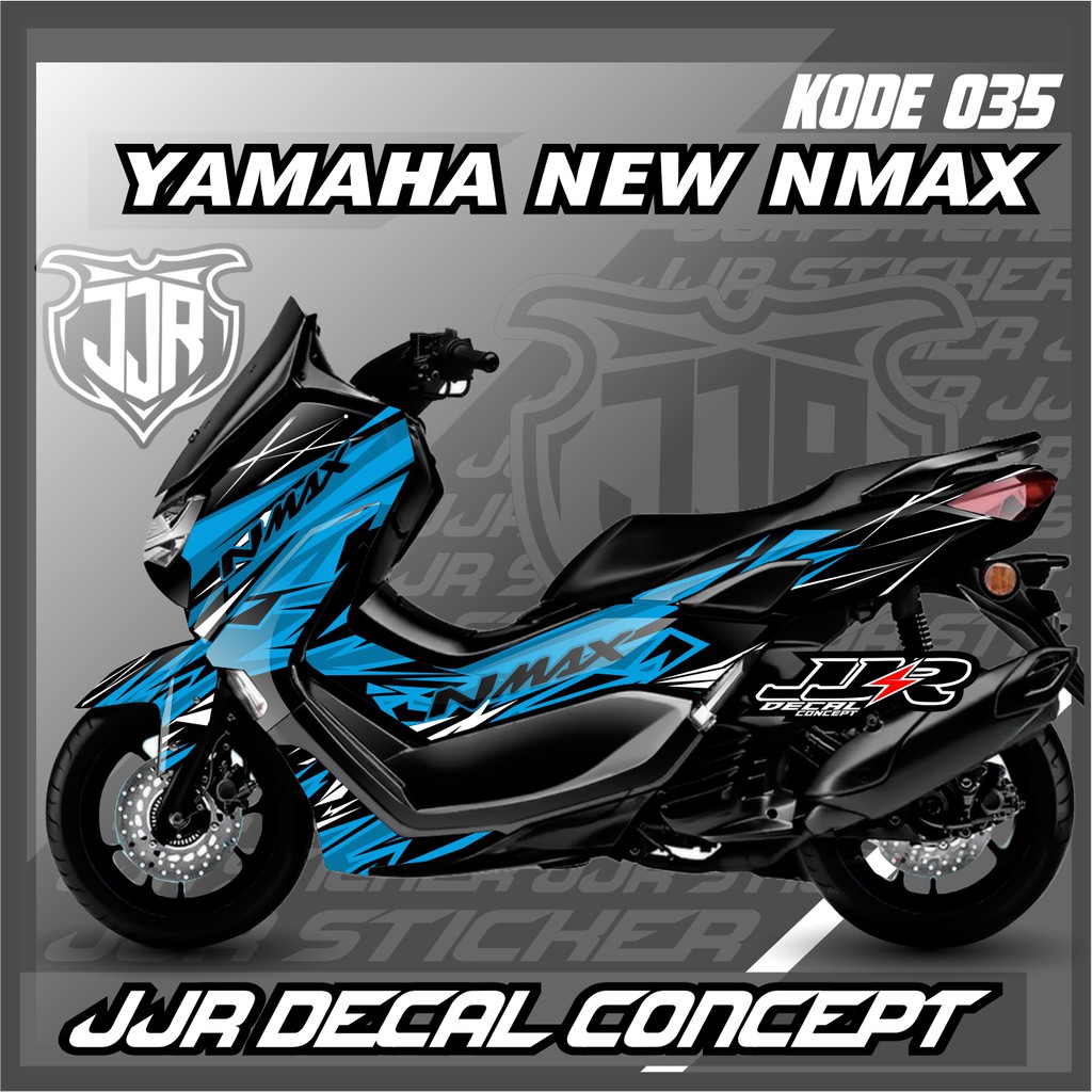 Jual STIKER DECAL YAMAHA NEW NMAX FULL BODY 2020-2024 MOTIF GRAFIS ...