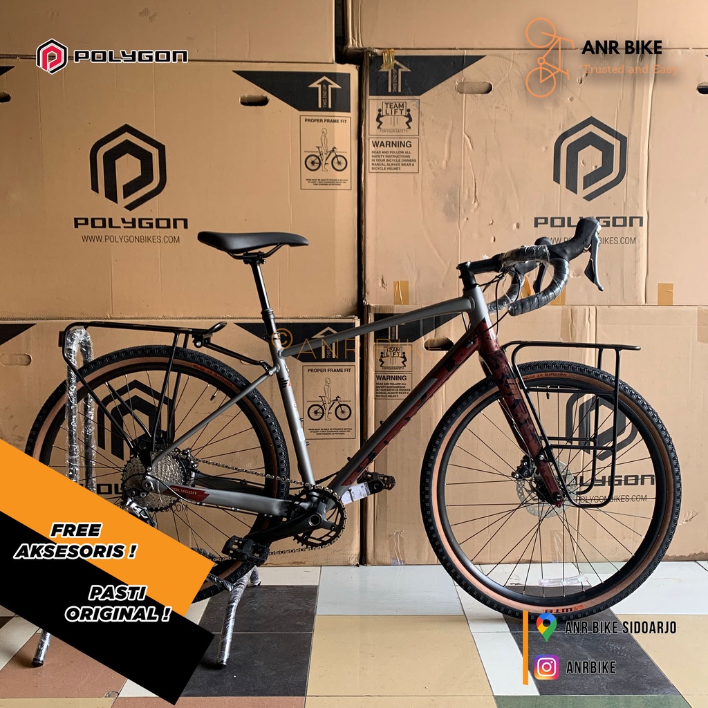 Jual Polygon BEND R5 Gravel Bike GRX Groupset Brand New Mountain Bike ...