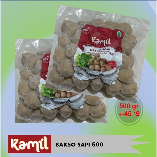 Jual KAMIL Bakso sapi 500gr | Shopee Indonesia