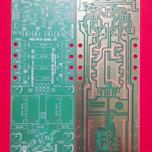 Jual PCB Class D fullbridge 8 mosfet | Shopee Indonesia