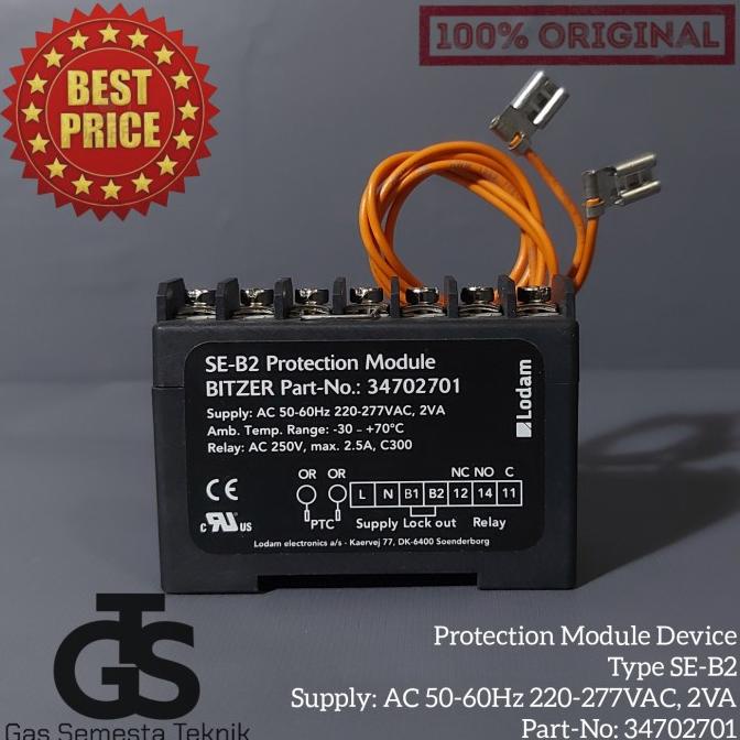 Jual ORIGINAL - BITZER PROTECTION MODULE DEVICE SE-B2 ORIGINAL | Shopee ...