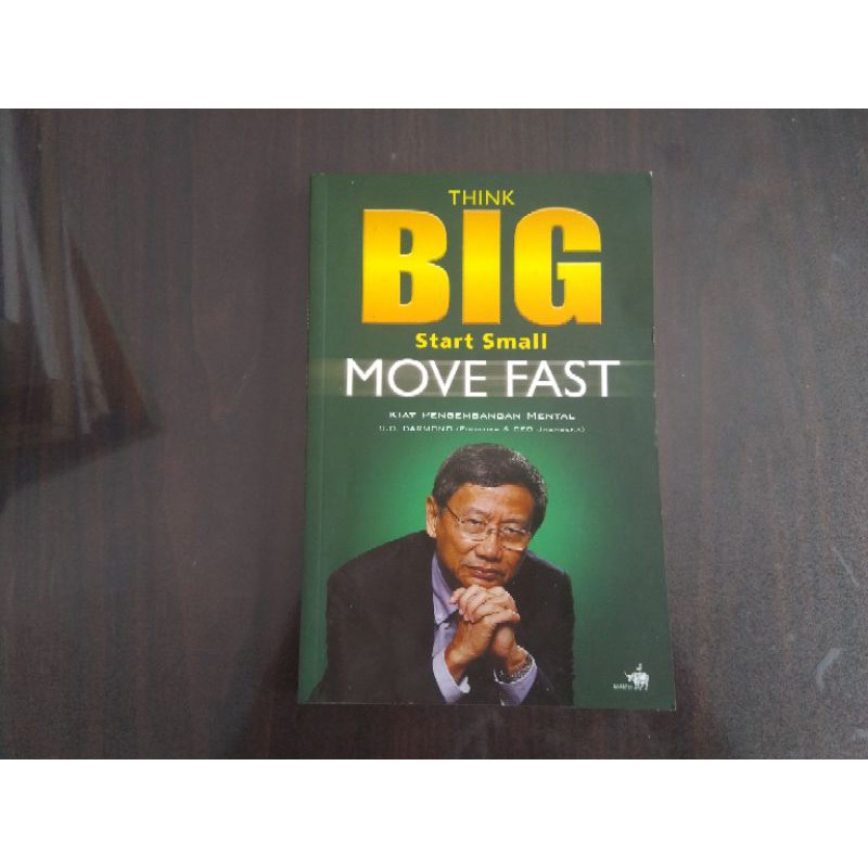 Jual Buku Think Big Start Small Move Fast | Shopee Indonesia