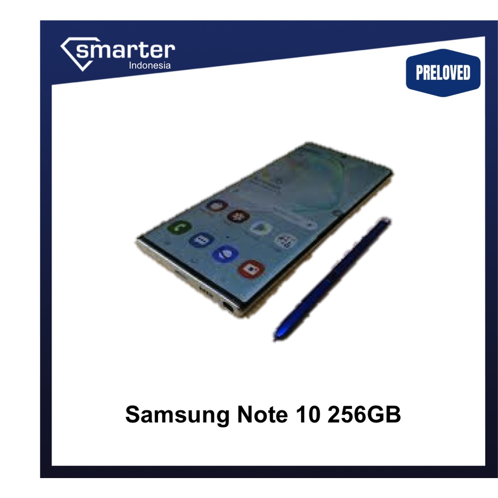 Jual Samsung Galaxy Note 10 256GB Preloved Second Bekas Seken ex SEIN Original | Shopee Indonesia