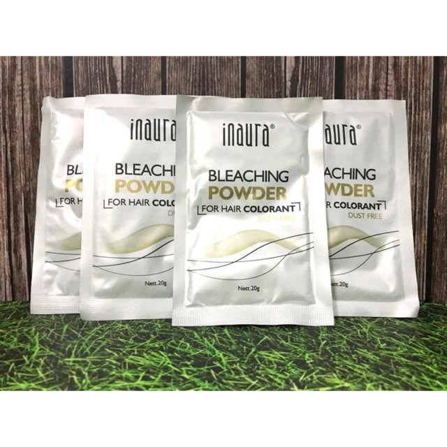 Jual INAURA BLEACHING SACHET Bleaching Rambut Bubuk (Powder) | Shopee ...