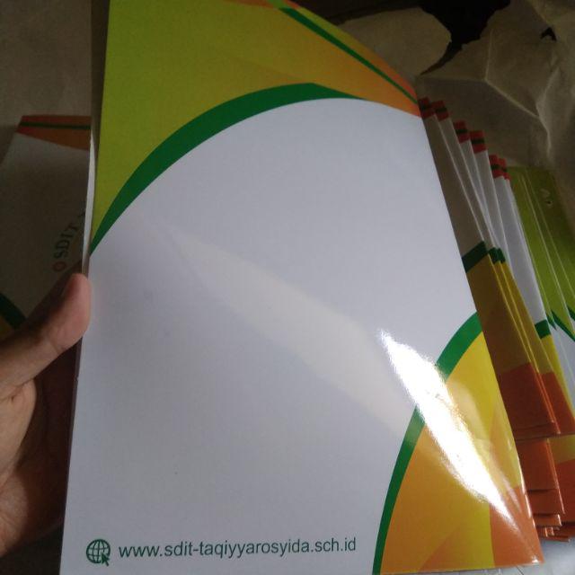 Jual Cetak Map Folder F4 / Map Sekolah / Kantor / Map Kupingan Custom | Shopee Indonesia