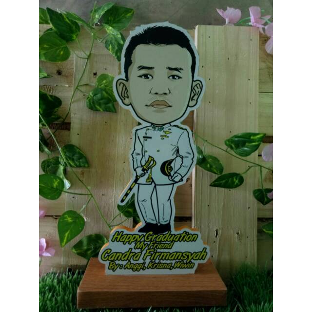 Jual Karikatur frame/Karikatur wisuda/kado unik/kado wisuda/kado lucu ...