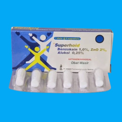Jual SUPERHOID OBAT WASIR ISI 6 PCS/ BOX | Shopee Indonesia