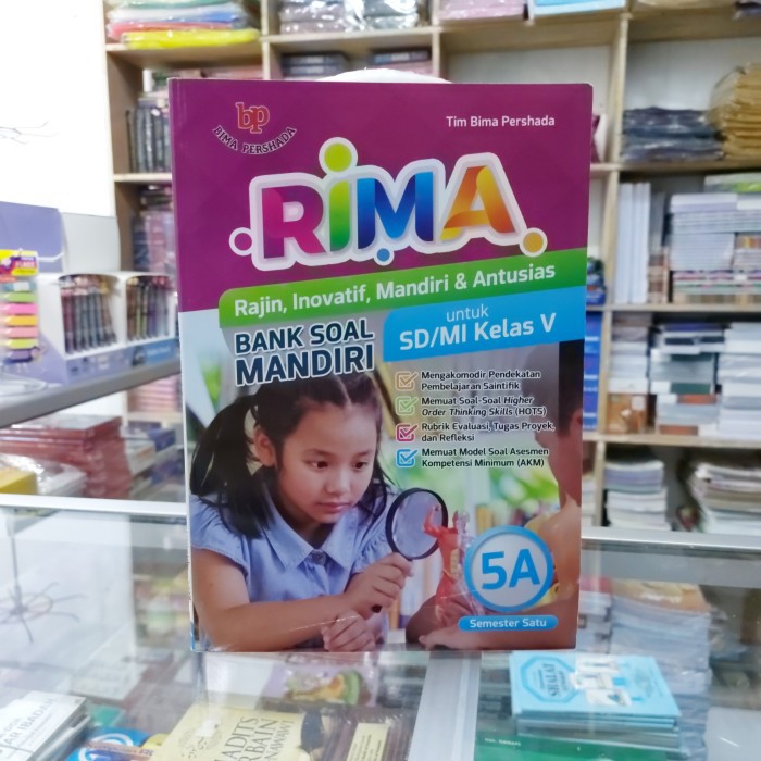 Jual RIMA Kelas 5 Tema 5A SD/MI Bima Pershada Original BOOK | Shopee Indonesia